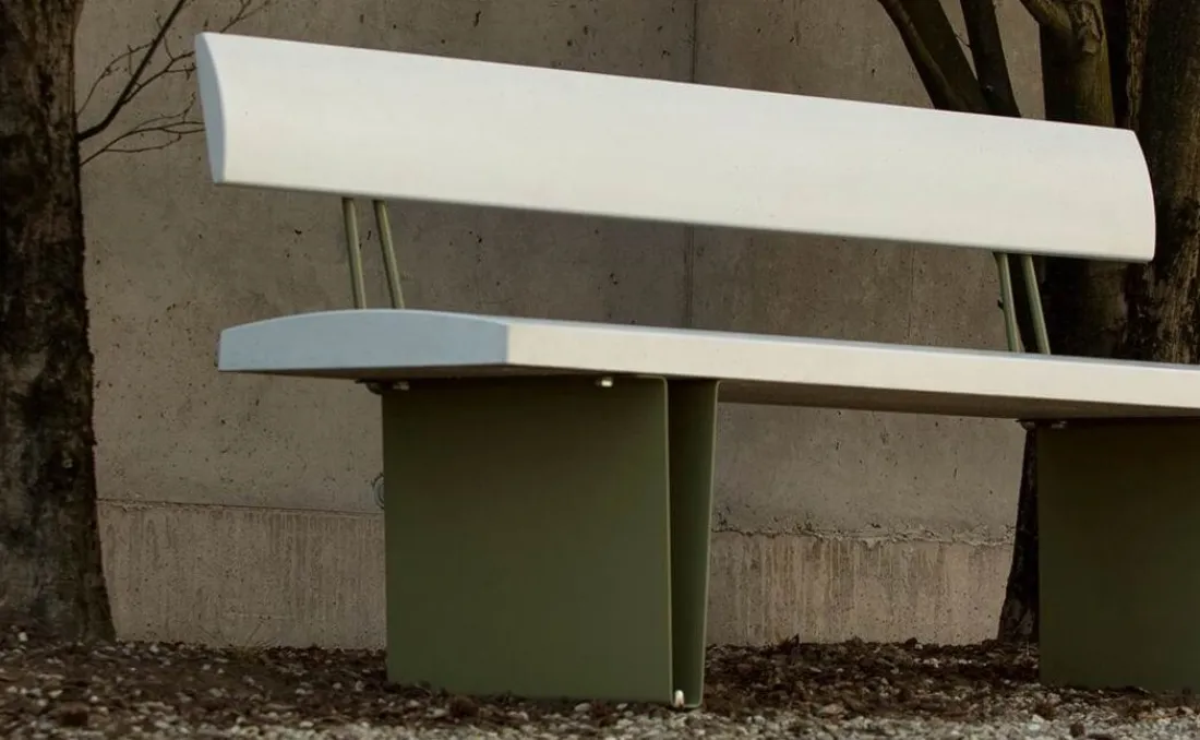 Banco urbano de hormigón MALY | MU mobiliario urbano