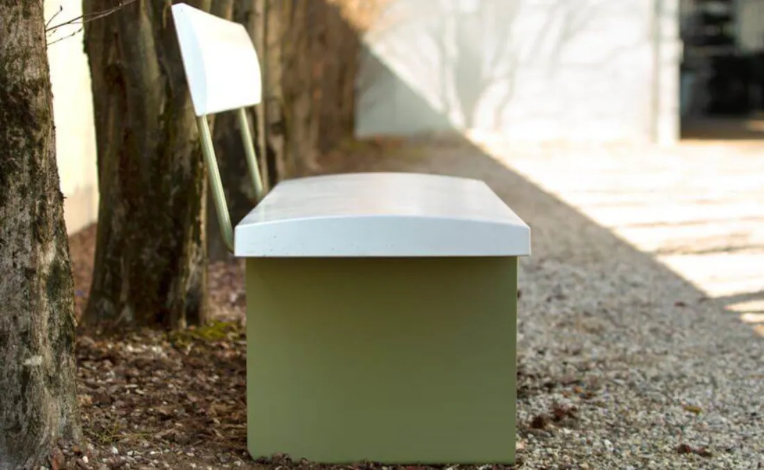 Banco urbano de hormigón MALY | MU mobiliario urbano